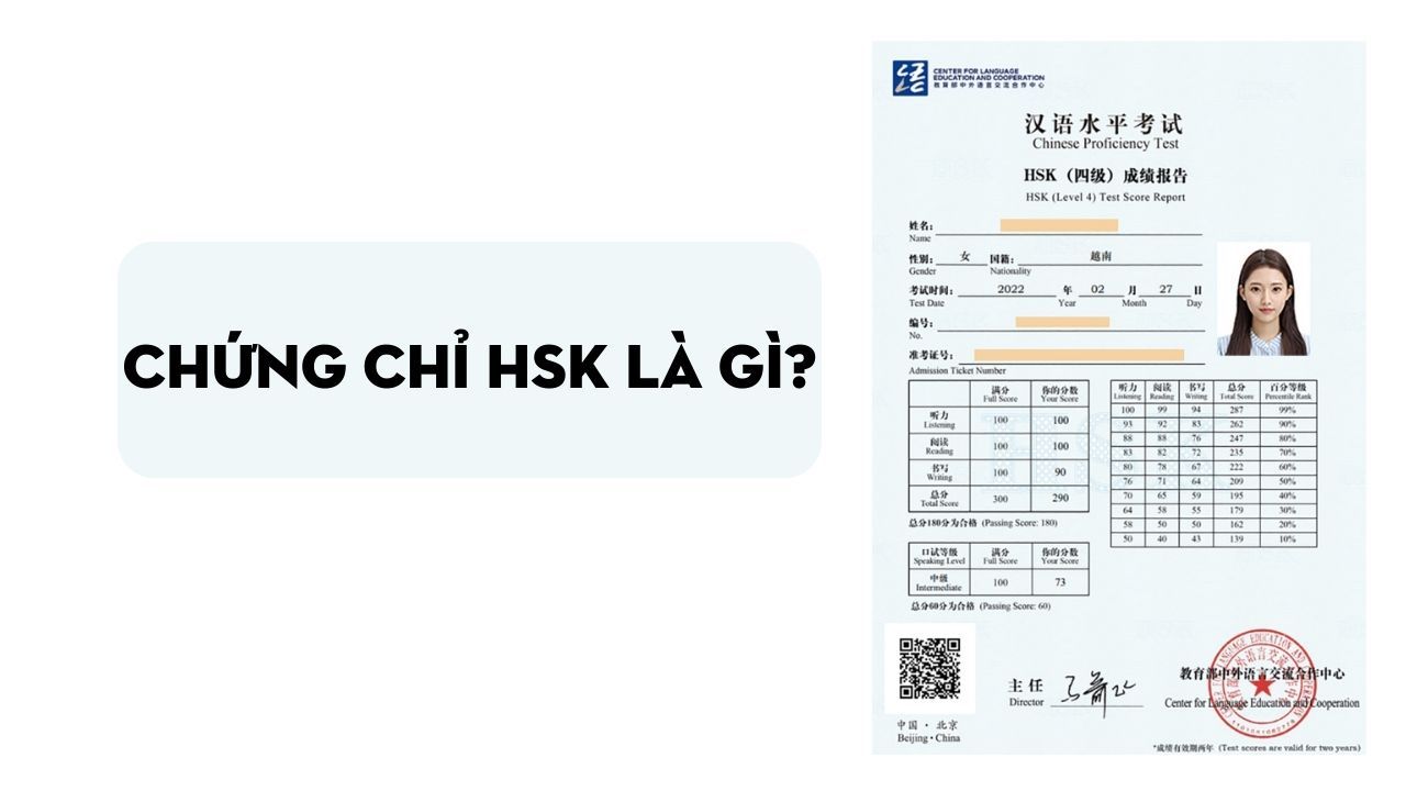 HSK là gì, thi HSK ở đâu? Cách tính điểm HSK chuẩn cập nhật mới nhất